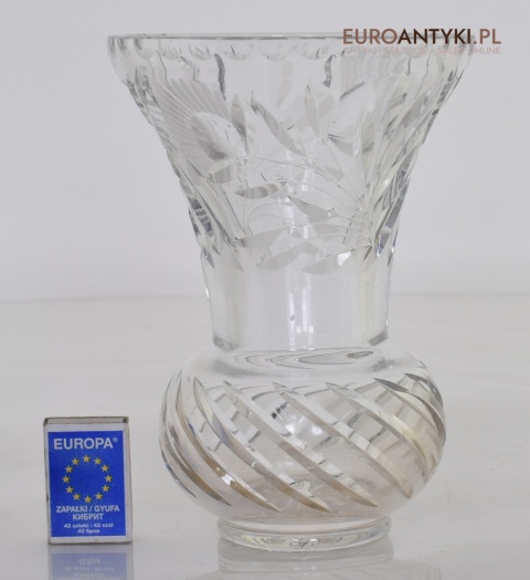 Antyczny flakon kryształowy z Francji. - EuroAntyki